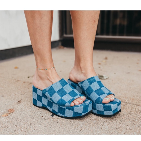 CL by Chinese Laundry | Shoes | Checkered Platform | Poshmark